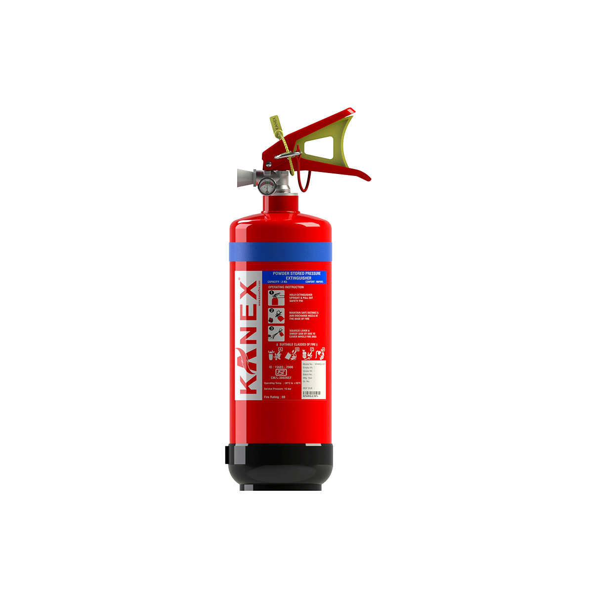 Kanex MAP 40% Dry Powder - A1 Protection Fire and Safety Solutions